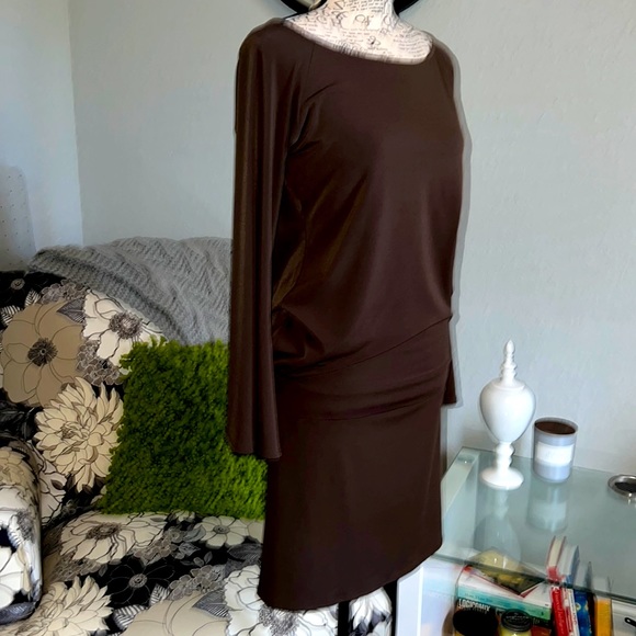 Moda International | Dresses | Bell Sleeve Dress By Moda International ...